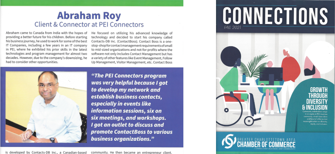 See news stories about contact data software company Contact Boss.